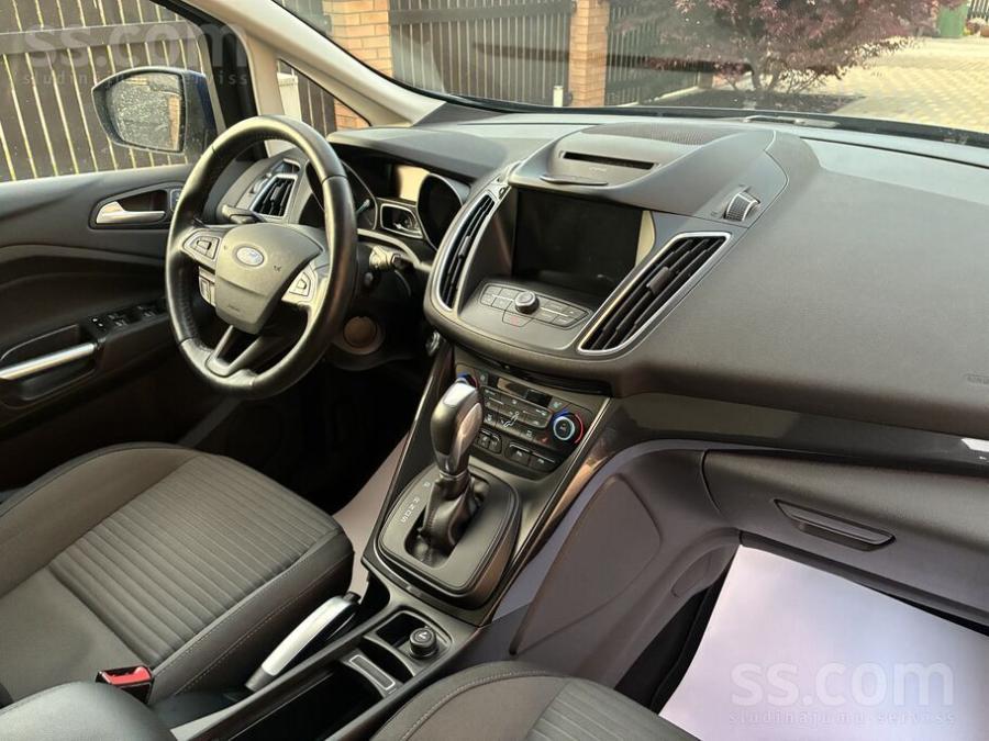 Zils Ford C-Max 2016 Rīga, ar dzinēja tilpumu 1.50 L un nobraukumu 0 tūkst. km par 7900 €, foto 12 vietnē AUTOMOTO.COM.LV
