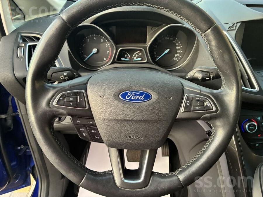 Zils Ford C-Max 2016 Rīga, ar dzinēja tilpumu 1.50 L un nobraukumu 0 tūkst. km par 7900 €, foto 21 vietnē AUTOMOTO.COM.LV