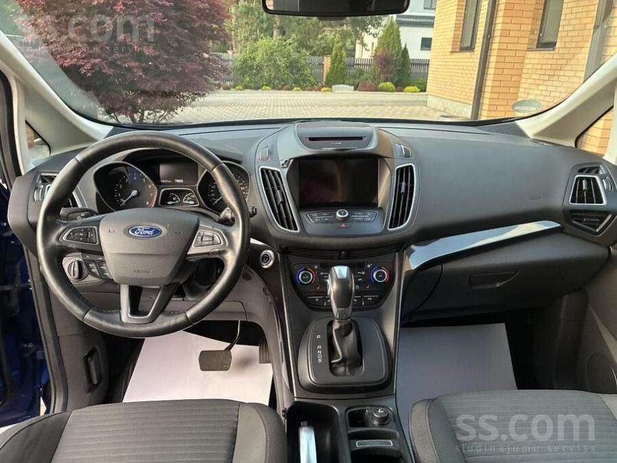 Zils Ford C-Max 2016 Rīga, ar dzinēja tilpumu 1.50 L un nobraukumu 0 tūkst. km par 7900 €, foto 22 vietnē AUTOMOTO.COM.LV