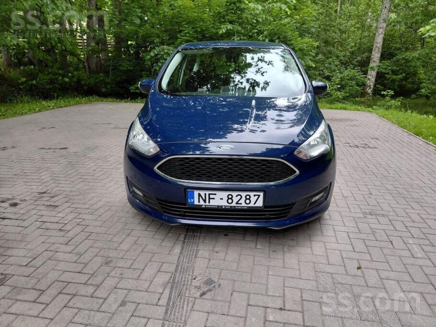 Blue Ford C-Max 2016 in Talsi, with an engine capacity of 1.50 L and mileage of 287 thousand km for 5500 €, photo 3 on AUTOMOTO.COM.LV