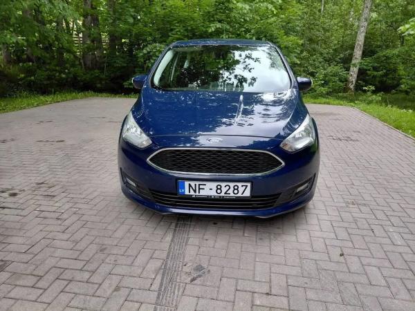 Blue Ford C-Max 2016 in Talsi, with an engine capacity of 1.50 L and mileage of 287 thousand km for 5500 €, photo 2 on AUTOMOTO.COM.LV