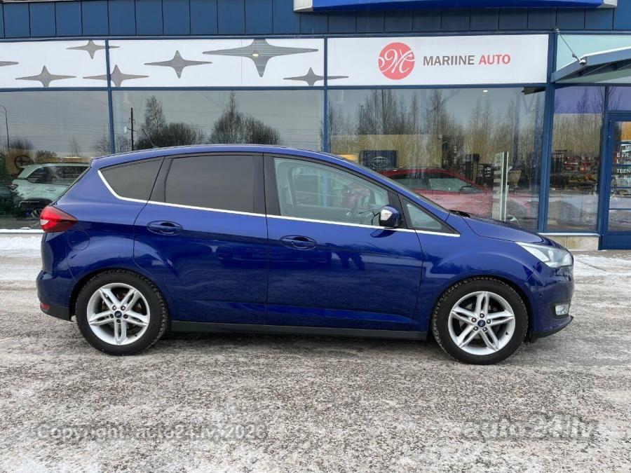 Zils Ford C-Max 2018 Tartu, ar dzinēja tilpumu 1.50 L un nobraukumu 183 tūkst. km par 10500 €, foto 3 vietnē AUTOMOTO.COM.LV