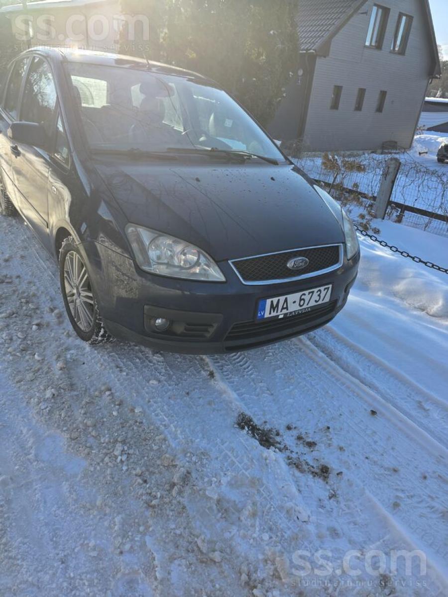 Blue Ford C-Max 2004 in Ogre, with an engine capacity of 2.00 L and mileage of 297 thousand km for 1200 €, photo 1 on AUTOMOTO.COM.LV