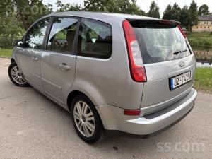 Blue Ford C-Max 2004 in Bauska, with an engine capacity of 1.60 L and mileage of 337 thousand km for 1150 €, photo 3 on AUTOMOTO.COM.LV