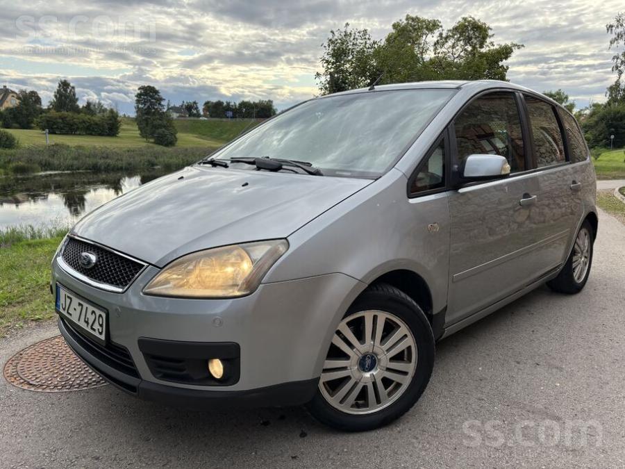 Blue Ford C-Max 2004 in Bauska, with an engine capacity of 1.60 L and mileage of 337 thousand km for 1150 €, photo 4 on AUTOMOTO.COM.LV