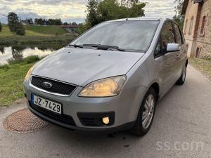 Blue Ford C-Max 2004 in Bauska, with an engine capacity of 1.60 L and mileage of 337 thousand km for 1150 €, photo 7 on AUTOMOTO.COM.LV