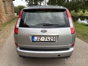 Blue Ford C-Max 2004 in Bauska, with an engine capacity of 1.60 L and mileage of 337 thousand km for 1150 €, photo 11 on AUTOMOTO.COM.LV