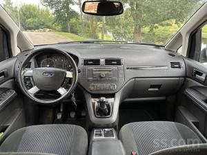 Blue Ford C-Max 2004 in Bauska, with an engine capacity of 1.60 L and mileage of 337 thousand km for 1150 €, photo 12 on AUTOMOTO.COM.LV
