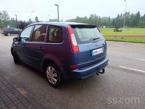 Blue Ford C-Max 2005 in Rezekne, with an engine capacity of 1.60 L and mileage of 0 thousand km for 1650 €, photo 6 on AUTOMOTO.COM.LV