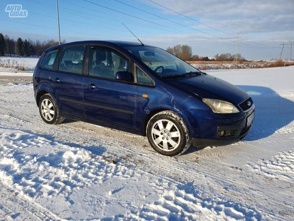 Blue Ford C-Max 2005 in Siauliai, with an engine capacity of 1.60 L and mileage of 224 thousand km for 800 €, photo 2 on AUTOMOTO.COM.LV