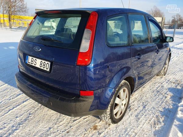 Blue Ford C-Max 2005 in Siauliai, with an engine capacity of 1.60 L and mileage of 224 thousand km for 800 €, photo 7 on AUTOMOTO.COM.LV