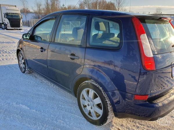 Blue Ford C-Max 2005 in Siauliai, with an engine capacity of 1.60 L and mileage of 224 thousand km for 800 €, photo 9 on AUTOMOTO.COM.LV