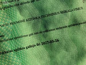 Синий Форд Си-Макс 2005 в Шяуляй, объемом двигателя 1.60 л и пробегом 224 тыс. км за 800 €, фото 16 на AUTOMOTO.COM.LV