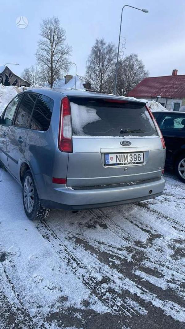 Zils Ford C-Max 2005 Viļņa, ar dzinēja tilpumu 1.56 L un nobraukumu 340 tūkst. km par 1250 €, foto 2 vietnē AUTOMOTO.COM.LV