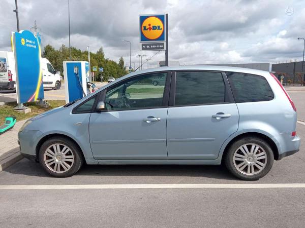 Blue Ford C-Max 2005 in Kaunas, with an engine capacity of 1.56 L and mileage of 226 thousand km for 1250 €, photo 3 on AUTOMOTO.COM.LV