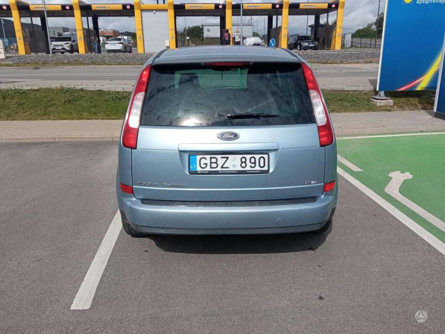 Blue Ford C-Max 2005 in Kaunas, with an engine capacity of 1.56 L and mileage of 226 thousand km for 1250 €, photo 5 on AUTOMOTO.COM.LV