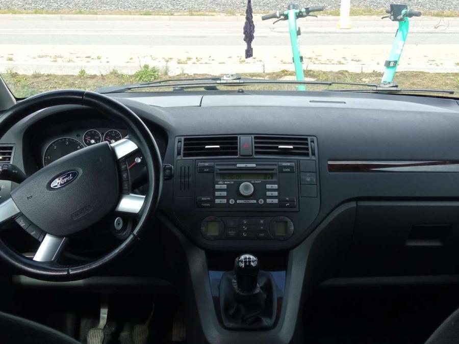 Blue Ford C-Max 2005 in Kaunas, with an engine capacity of 1.56 L and mileage of 226 thousand km for 1250 €, photo 11 on AUTOMOTO.COM.LV