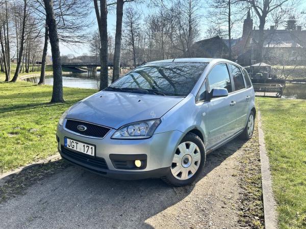Blue Ford C-Max 2006 in Vilnius, with an engine capacity of 1.80 L and mileage of 372 thousand km for 1400 €, photo 1 on AUTOMOTO.COM.LV