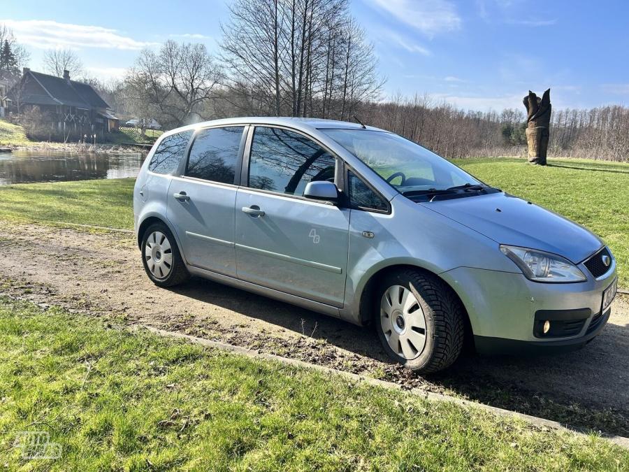Zils Ford C-Max 2006 Viļņa, ar dzinēja tilpumu 1.80 L un nobraukumu 372 tūkst. km par 1400 €, foto 4 vietnē AUTOMOTO.COM.LV
