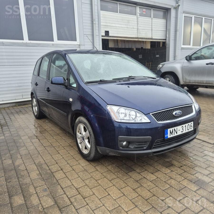 Blue Ford C-Max 2006 in Valmiera, with an engine capacity of 1.80 L and mileage of 177 thousand km for 1950 €, photo 1 on AUTOMOTO.COM.LV