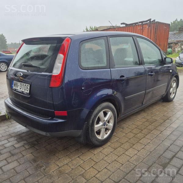 Blue Ford C-Max 2006 in Valmiera, with an engine capacity of 1.80 L and mileage of 177 thousand km for 1950 €, photo 4 on AUTOMOTO.COM.LV