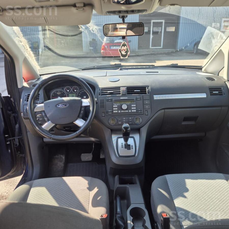 Blue Ford C-Max 2006 in Valmiera, with an engine capacity of 1.80 L and mileage of 177 thousand km for 1950 €, photo 9 on AUTOMOTO.COM.LV
