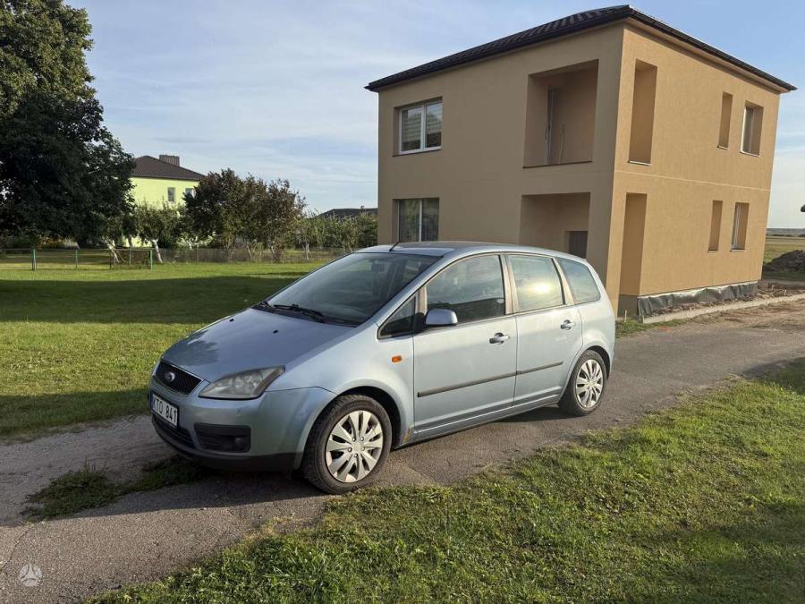 Blue Ford C-Max 2006 in Siauliai, with an engine capacity of 2.00 L and mileage of 240 thousand km for 850 €, photo 1 on AUTOMOTO.COM.LV