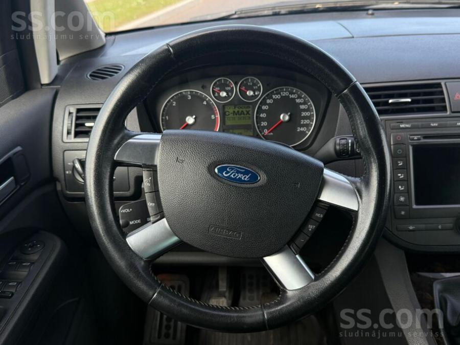 Zils Ford C-Max 2006 Liepāja, ar dzinēja tilpumu 1.80 L un nobraukumu 315 tūkst. km par 1590 €, foto 20 vietnē AUTOMOTO.COM.LV