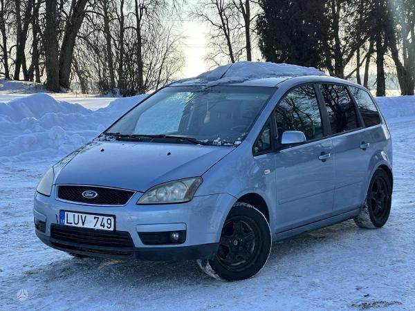 Blue Ford C-Max 2007 in Vilnius, with an engine capacity of 1.56 L and mileage of 250 thousand km for 499 €, photo 3 on AUTOMOTO.COM.LV