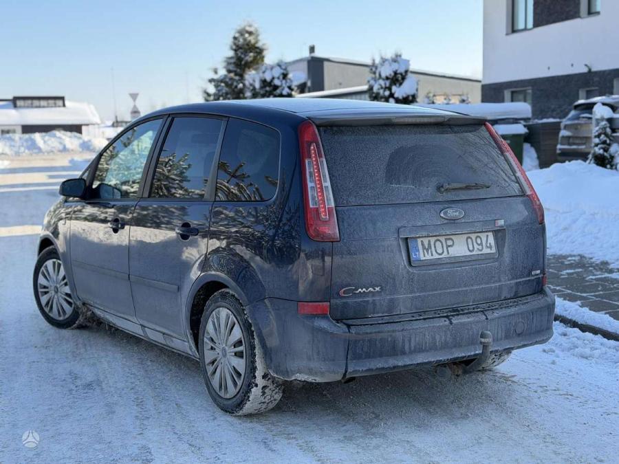 Blue Ford C-Max 2007 in Vilnius, with an engine capacity of 2.00 L and mileage of 248 thousand km for 1650 €, photo 2 on AUTOMOTO.COM.LV