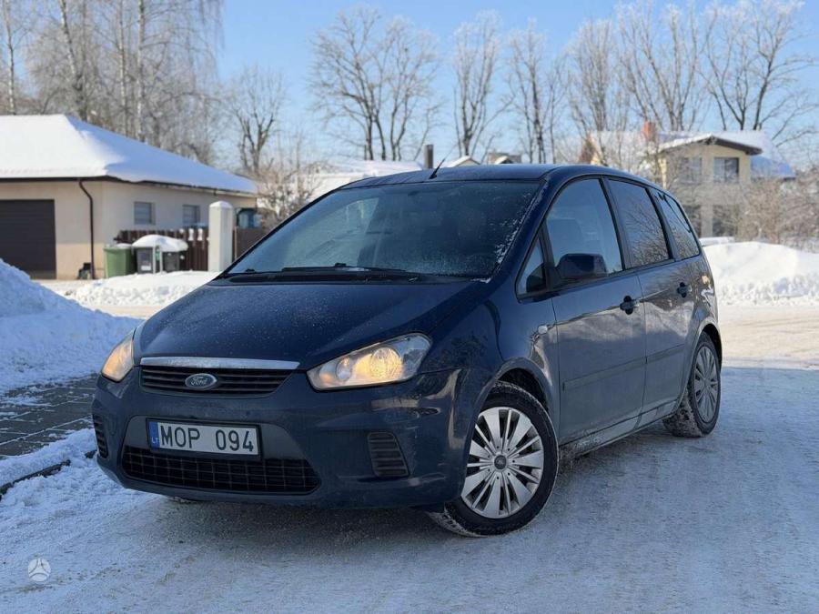 Blue Ford C-Max 2007 in Vilnius, with an engine capacity of 2.00 L and mileage of 248 thousand km for 1650 €, photo 3 on AUTOMOTO.COM.LV