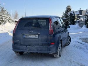 Blue Ford C-Max 2007 in Vilnius, with an engine capacity of 2.00 L and mileage of 248 thousand km for 1650 €, photo 4 on AUTOMOTO.COM.LV