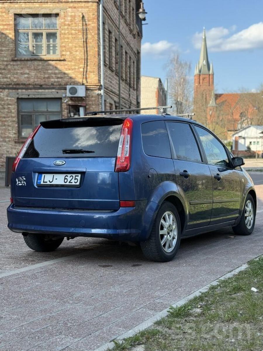 Zils Ford C-Max 2008 Kuldīga, ar dzinēja tilpumu 1.60 L un nobraukumu 256 tūkst. km par 1600 €, foto 3 vietnē AUTOMOTO.COM.LV