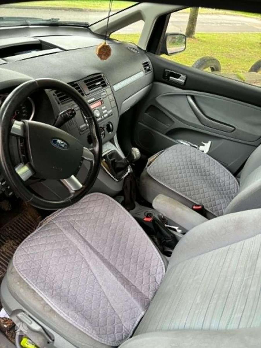 Blue Ford C-Max 2008 in Alytus, with an engine capacity of 1.75 L and mileage of 229 thousand km for 550 €, photo 10 on AUTOMOTO.COM.LV