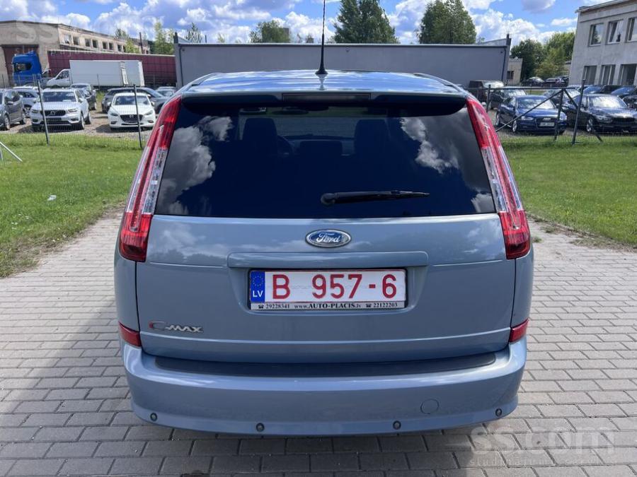 Zils Ford C-Max 2008 Limbaži, ar dzinēja tilpumu 2.00 L un nobraukumu 192 tūkst. km par 3950 €, foto 6 vietnē AUTOMOTO.COM.LV