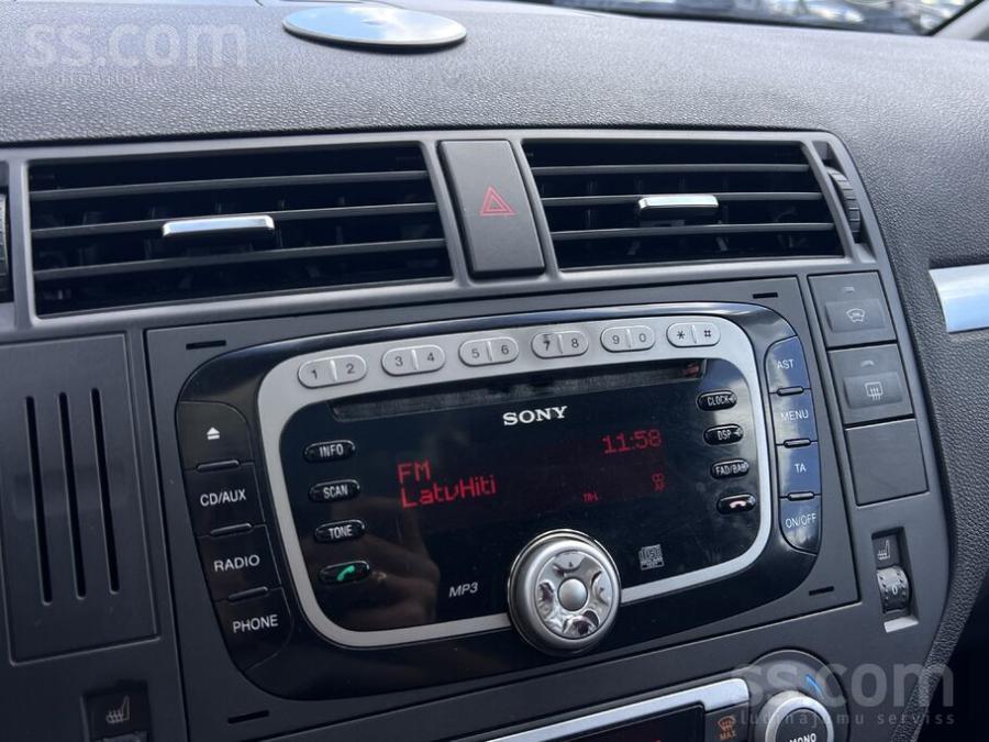 Zils Ford C-Max 2008 Limbaži, ar dzinēja tilpumu 2.00 L un nobraukumu 192 tūkst. km par 3950 €, foto 15 vietnē AUTOMOTO.COM.LV