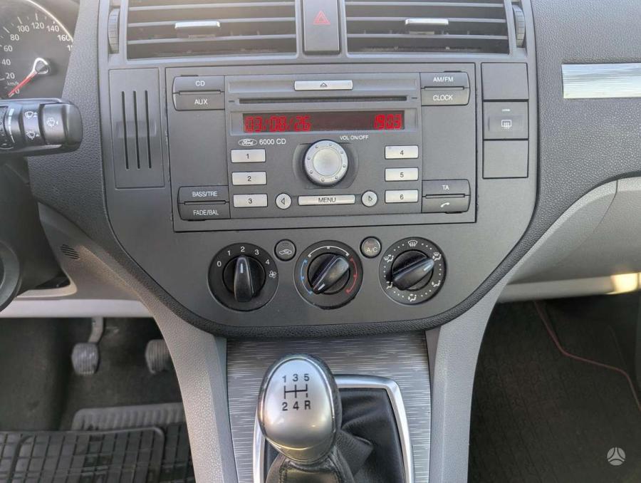 Zils Ford C-Max 2008 Viļņa, ar dzinēja tilpumu 1.60 L un nobraukumu 277 tūkst. km par 1850 €, foto 16 vietnē AUTOMOTO.COM.LV