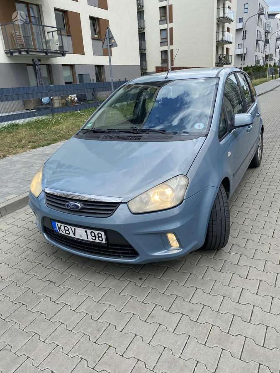 Blue Ford C-Max 2008 in Kaunas, with an engine capacity of 1.75 L and mileage of 376 thousand km for 1700 €, photo 1 on AUTOMOTO.COM.LV