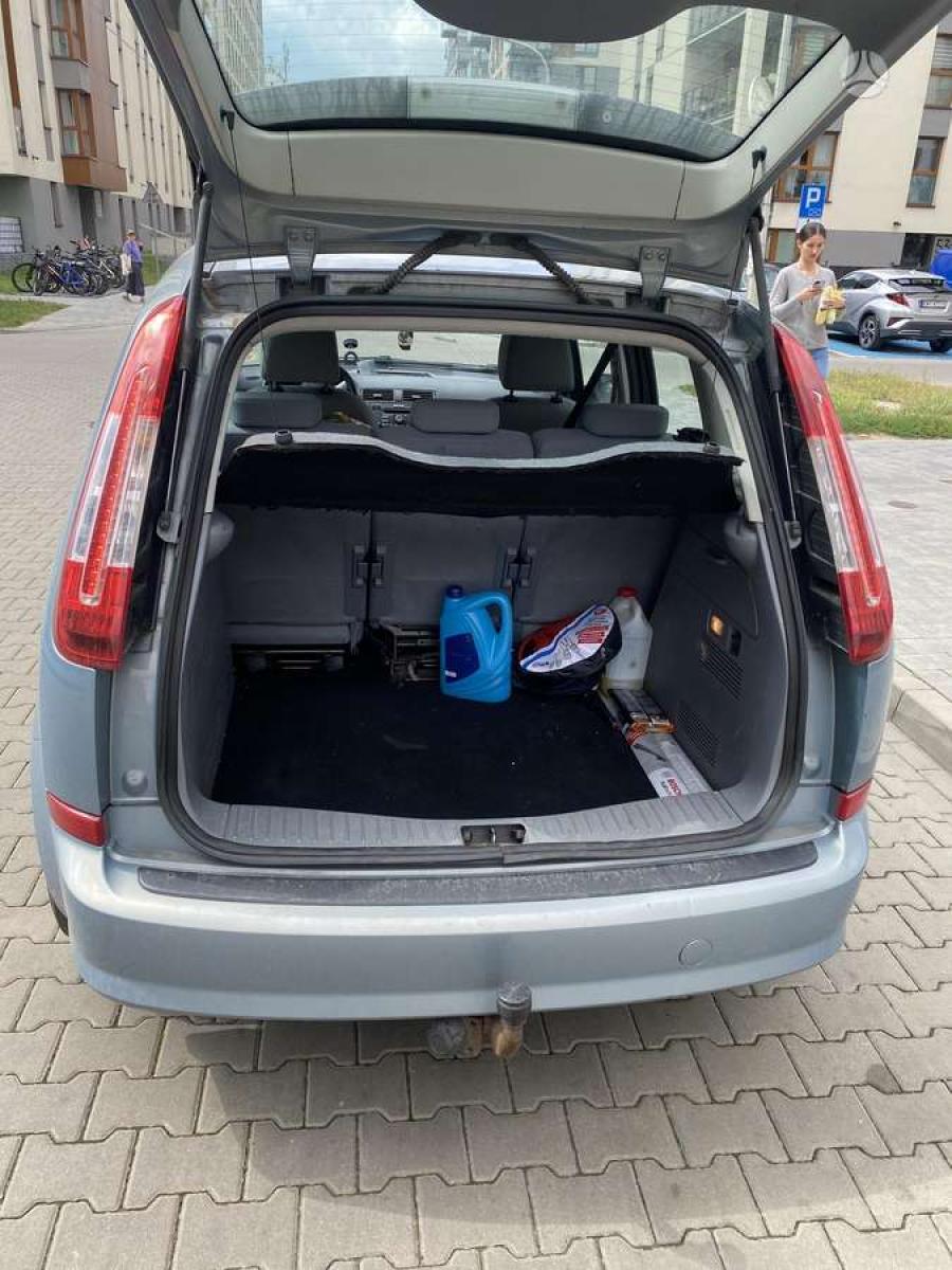 Blue Ford C-Max 2008 in Kaunas, with an engine capacity of 1.75 L and mileage of 376 thousand km for 1700 €, photo 5 on AUTOMOTO.COM.LV