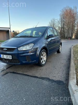 Blue Ford C-Max 2009 in Ogre, with an engine capacity of 1.60 L and mileage of 365 thousand km for 950 €, photo  on AUTOMOTO.COM.LV