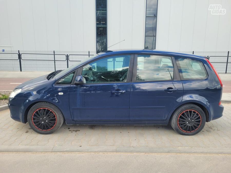 Blue Ford C-Max 2009 in Vilnius, with an engine capacity of 1.60 L and mileage of 303 thousand km for 1650 €, photo 12 on AUTOMOTO.COM.LV
