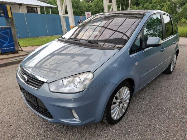 Blue Ford C-Max 2009 in Utena, with an engine capacity of 1.56 L and mileage of 240 thousand km for 2100 €, photo 1 on AUTOMOTO.COM.LV