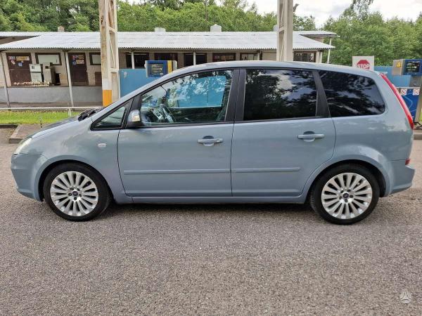 Blue Ford C-Max 2009 in Utena, with an engine capacity of 1.56 L and mileage of 240 thousand km for 2100 €, photo 8 on AUTOMOTO.COM.LV