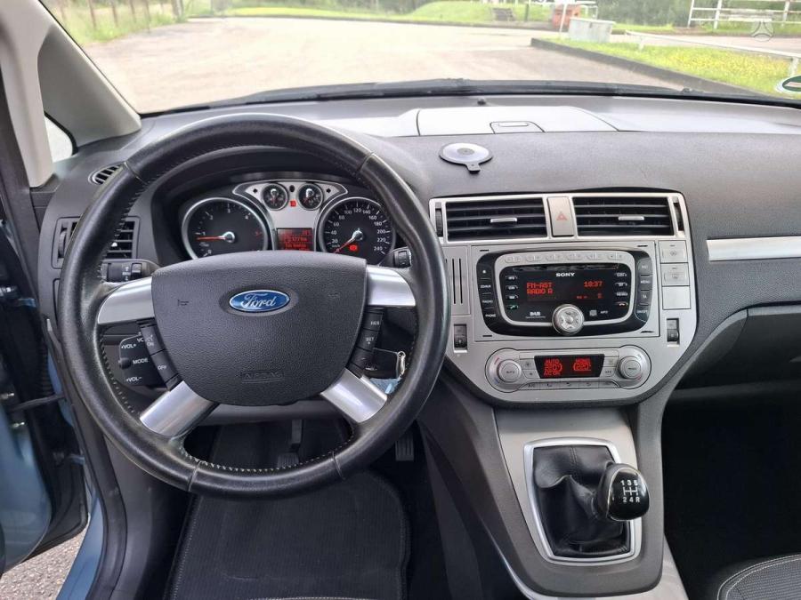 Zils Ford C-Max 2009 Utena, ar dzinēja tilpumu 1.56 L un nobraukumu 240 tūkst. km par 2100 €, foto 13 vietnē AUTOMOTO.COM.LV
