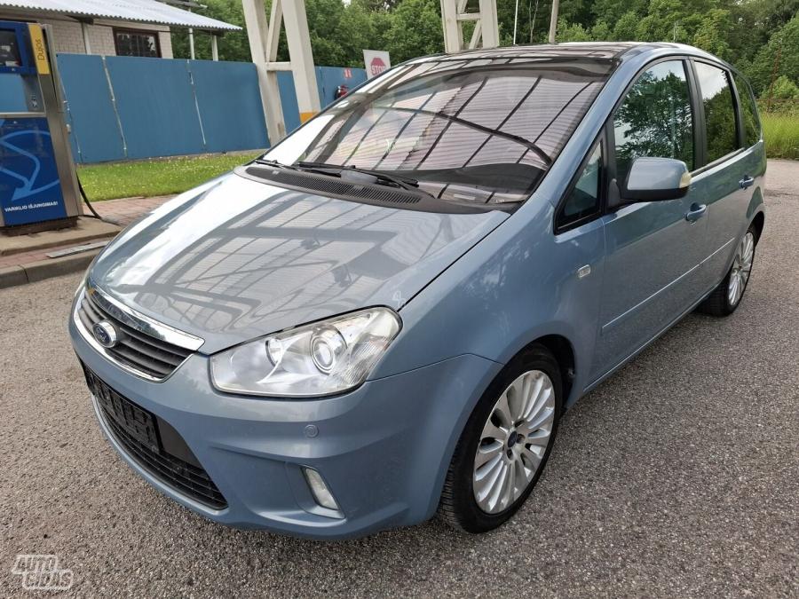 Zils Ford C-Max 2009 Utena, ar dzinēja tilpumu 1.60 L un nobraukumu 230 tūkst. km par 2100 €, foto 1 vietnē AUTOMOTO.COM.LV