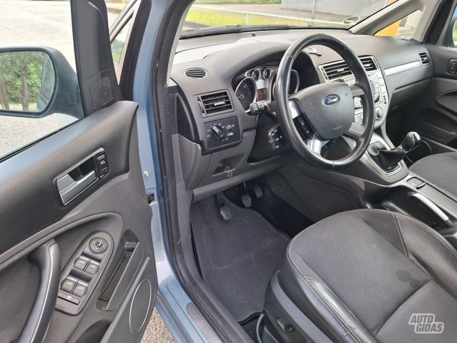Zils Ford C-Max 2009 Utena, ar dzinēja tilpumu 1.60 L un nobraukumu 230 tūkst. km par 2100 €, foto 10 vietnē AUTOMOTO.COM.LV