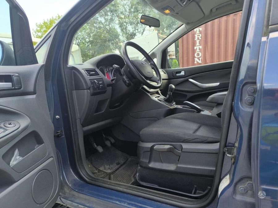 Blue Ford C-Max 2009 in Marijampole, with an engine capacity of 1.75 L and mileage of 227 thousand km for 1400 €, photo 7 on AUTOMOTO.COM.LV