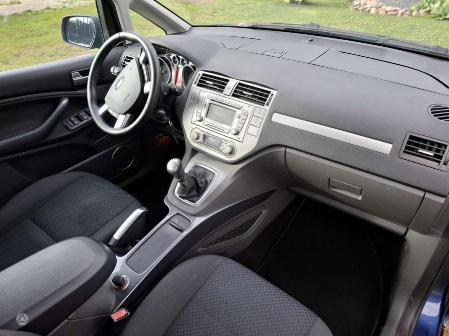 Zils Ford C-Max 2010 Kėdainiai, ar dzinēja tilpumu 1.80 L un nobraukumu 249 tūkst. km par 2350 €, foto 28 vietnē AUTOMOTO.COM.LV