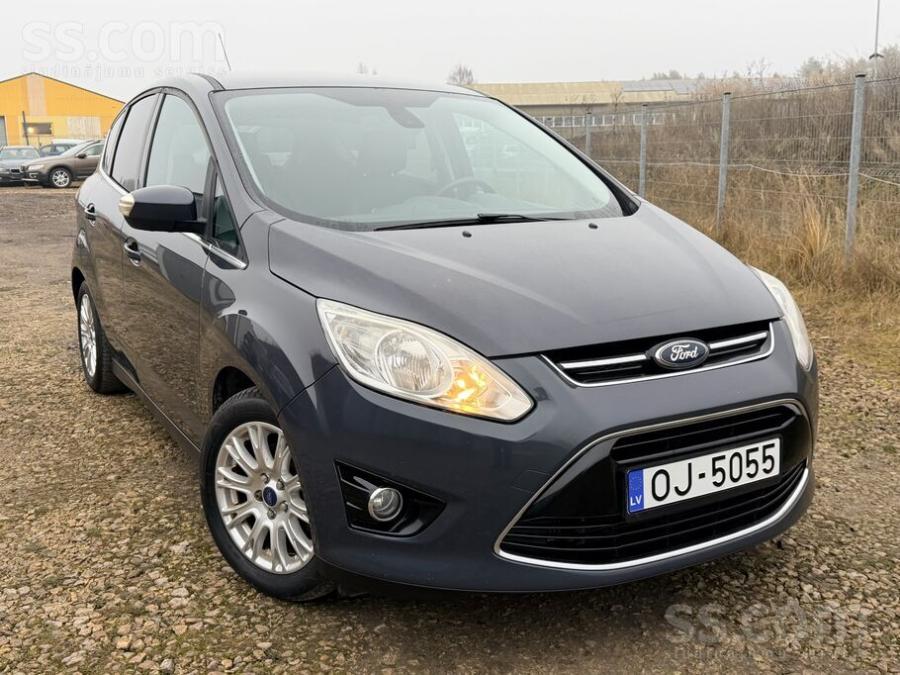 Blue Ford C-Max 2011 in Riga, with an engine capacity of 1.60 L and mileage of 250 thousand km for 5295 €, photo 1 on AUTOMOTO.COM.LV