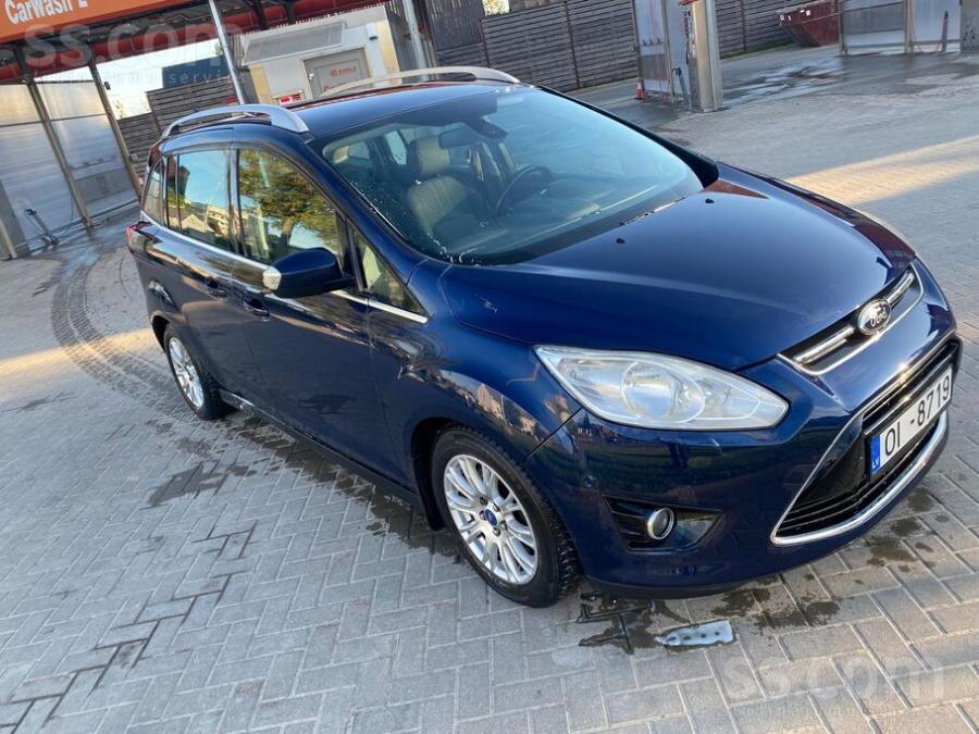 Zils Ford C-Max 2011 Jēkabpils, ar dzinēja tilpumu 1.60 L un nobraukumu 273 tūkst. km par 4000 €, foto 4 vietnē AUTOMOTO.COM.LV